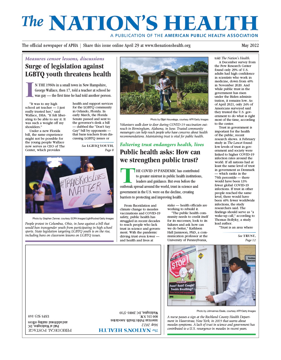 Newsmakers: May 2022 | The Nation's Health